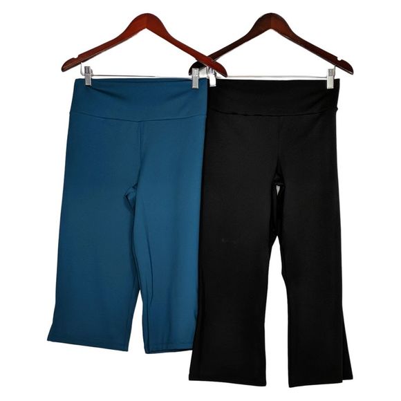 zuda | Pants & Jumpsuits | Zuda Womens Leggings Sz S Pack Cropped Flare ...